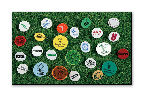 Quarter Size Custom Golf Ball Markers | Your Promo People
